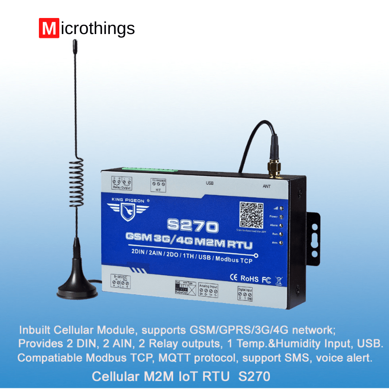GSM Remote Terminal Unit S270 - Microthings