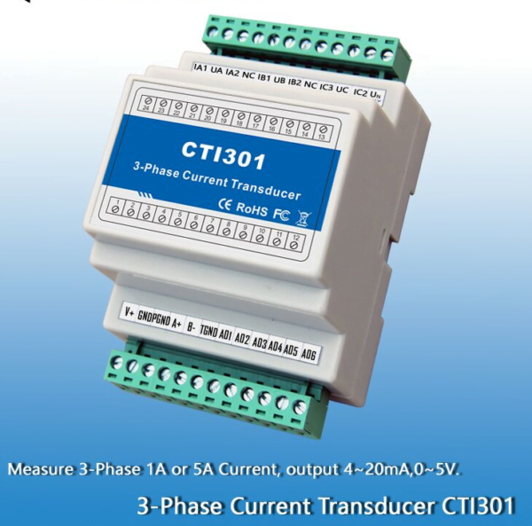 3 Phase Current Transducer - Microthings