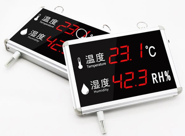LCD Temperature Humidity Display Panel - Sensor to Cloud and Industrial ...