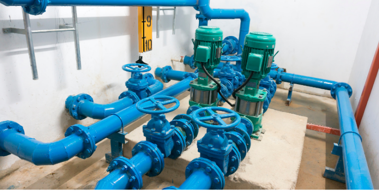 Monitoring Nirkabel Stasiun Pompa Berbasis IoT