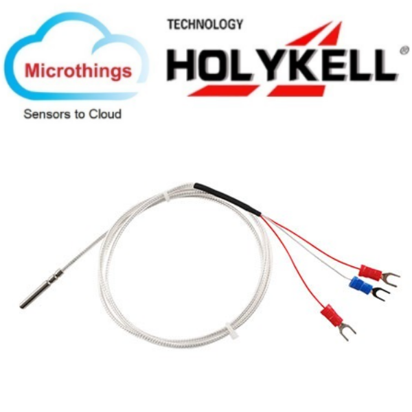 Sensor Suhu PTC & Resistensi Termal PT100 Berbasis IoT