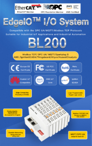 Modbus TCP Coupler BL200 - Sensor to Cloud and Industrial Internet of Things Platform
