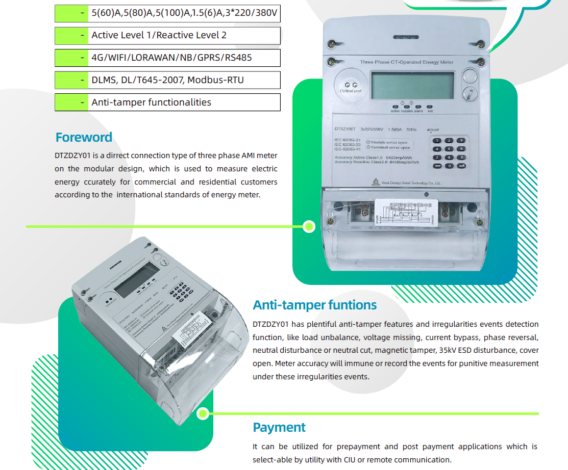 Smart STS Three Phase Prepaid Energy Meter - Solusi Pintar untuk ...